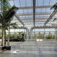 China 5.5-7.5m Height Photovoltaic Greenhouse With Solar Panel Roof for sale