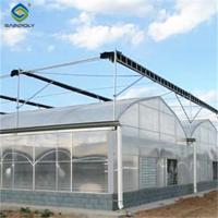 China Large Multi Span Hydroponic PC Sheet Greenhouse Snow Resistance Sturdy Structure for sale