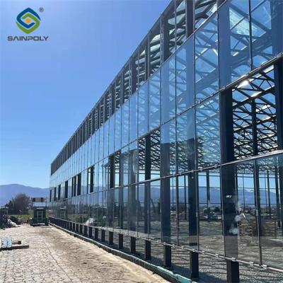 China Energy Venlo Style Greenhouse Design Suitable for Large Scale Agricultural Production Enhancing Plant Growth Conditions for sale