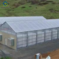 China Snow Resistance Polycarbonate Film Greenhouse 100% Darkness Easy To Install for sale