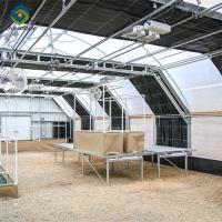 China Snow Resistance Polycarbonate Film Greenhouse 100% Darkness Easy To Install for sale