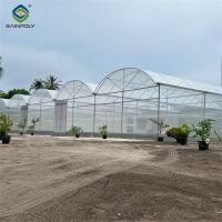 China Hydroponic Glass / Pc Sheet Greenhouse With Tomato Growing System Large for sale