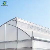 China Customization Commercial Gothic Type Greenhouse With Electric Systems for sale