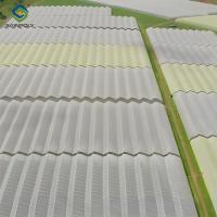 China Indoor Multi Span Plastic Film Gothic Arch Greenhouse With PC Sheet for sale