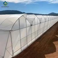 China Customization Commercial Gothic Type Greenhouse With Electric Systems for sale