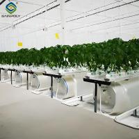 China Steel Frame Smart Hydroponic Greenhouse For Tomato Strawberry Planting for sale
