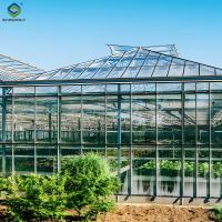 China Waterproof Flower Greenhouse Multi Span Greenhouse With Strong Load Bearing for sale