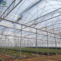 China Film Covering Intelligent Greenhouse Waterproof With Automatic Electric Systems for sale