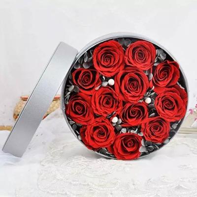 China natural fresh flower long lasting preserved rose for birthday gift Never Withered Flowers for sale