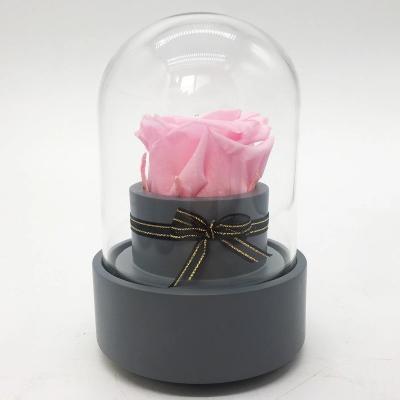 China Long Lasting Preserved Roses In Bluetooth Music Glass Dome For Birthday/Anniversary/Valentinesday Gift for sale