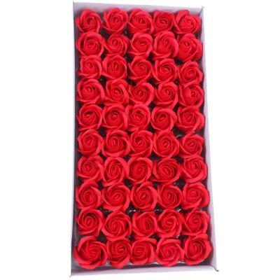 China Wholesale Factory Directly Supply Artificial Flower Rose Soap Material for Gift Box for sale