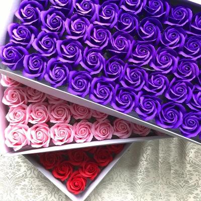 China The Little Flower Soap Company Amazon   Hot Selling Wedding Decoration Simulation Rose Soap Flower Valentine's Day Gift for sale
