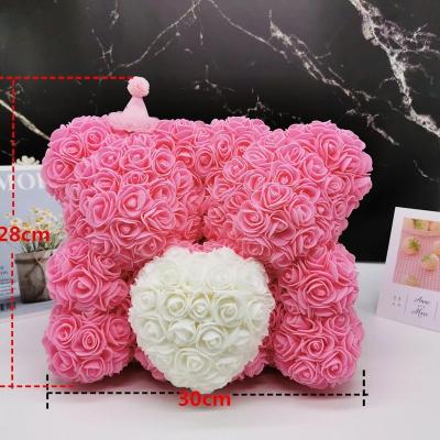 China Wholesale Teddy Rose Bear Twins Popular Size Rose Bear Sell Well In all of the world for sale