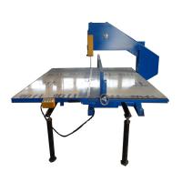 China 450mm Manual Kitchen Sponge Vertical Cutting Slitting Machine for Accurate Cutting for sale