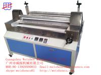 China Kitchen Sponge Scouring Pad EPE Foam Hot Melt Glue Coating Machine 50 Hz for sale