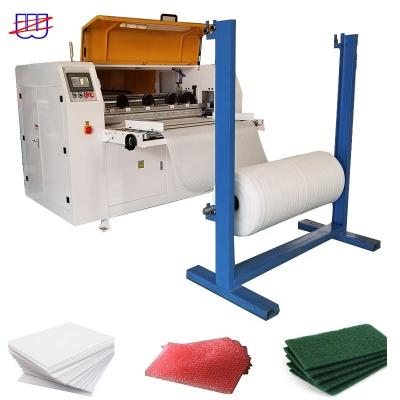 China Fully Automatic CNC Cutting And Slitting Cutter For Air Cushion Bubble Film Pearl Cotton EVA Foam Roll Sheet for sale