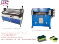 China AC380/50HZ Voltage Kitchen Sponge Foam Scouring Pad Washer Sponge Making Machine for sale