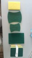 China Professional 250mm Kitchen Sponge Scouring Pad Hydraulic Pressing Cutting Machine for sale