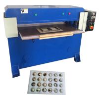 China Die Cutting Machine for EPE EVA Foam Cardboard Rubber Leather Materials Four Columns for sale