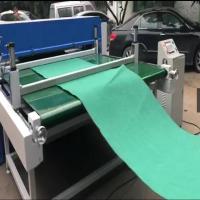 China Automatic Hydraulic Cutting Machine for Abrasive Cleaning Scouring Pad Production Line for sale