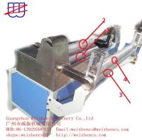 China Case Packaging Kitchen Scrubber Fabric Hot Melt Glue Machine Rubber Leather Coating Coater for sale