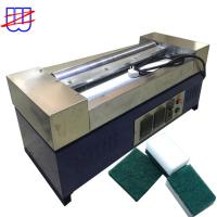 China Semi-automatic Scouring Pad Bonding Machine for EVA Foam and Hot Melt Glue Laminating for sale
