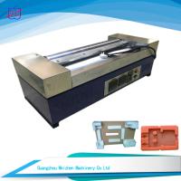 China Semi-automatic EPE/EVA/Sponge Foam Sheet Hot Melt Glue Machine Wood Packaging Material for sale