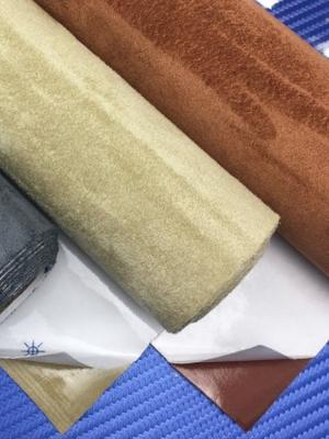 China Self Stick Stretch Polyester Abrasion Resistant Knit Velvet Automotive Interior DIY Accessories for sale