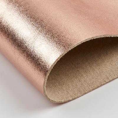 China High Quality Elastic 3D Silver Foiled Iridescent Pearlescent Soft PU Synthetic Leather for Luxury Decorative Handbags for sale