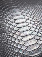 China High Quality Elastic 3D Silver Foiled Iridescent Pearlescent Soft PU Synthetic Leather for Luxury Decorative Handbags for sale