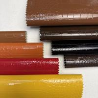 China Superior Quality Abrasion-Resistant Textured High Performance Fashionable Durable Upper PU Synthetic Leather for sale