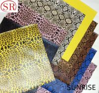 China Lizard Snake Print Crocodile Print Design PU Leather Handbag Faux Leather Animal Skin Embossed PU Leather for Bags and Shoes for sale