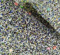 China 3D Metallic Sequin Hexagons Premium Grade Vinyl Bright PU Leather Glitter Fabric for Shoes Bags Hairbows Sofas Outdoor Garments for sale