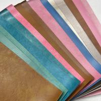 China Wholesale Waterproof  PU Synthetic Packing Leather Fabric for sale