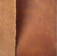 China High Quality Embossed Suede Bonded Flocking Backing Microfiber PVC PU Synthetic Leather Fabric for Sofa Furniture for sale
