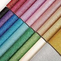 China Wholesale Eco-Friendly Variety Glitter PU PVC Faux Synthetic Leather Fabric for Accessories Bags Handbags Cars Furniture for sale