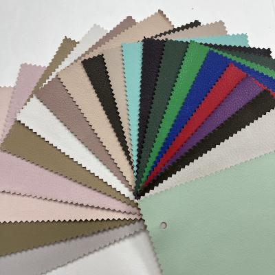China Vegan Eco Friendly PU Synthetic Faux Leather  Fabric for Shoes Lining for sale