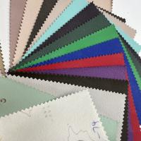 China Vegan Eco Friendly PU Synthetic Faux Leather  Fabric for Shoes Lining for sale