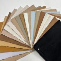 China Wholesale Custom  Pu Synthetic Faux Vinyl Leather Fabric for Shoes Lining for sale