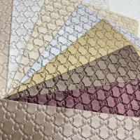 China Embossed PVC Leather Synthetic Leather Fabric for Ladies Bag for sale