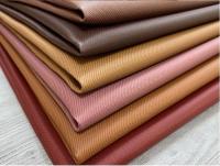 China High Quality Semi Pu Microfiber Suede Vegan Faux Flocking Backing Bonded Leather Fabric Roll for Furniture Sofa Upholstery for sale