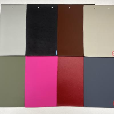China Vegan Eco Friendly PU Synthetic Faux Skin Leather for Packing for sale