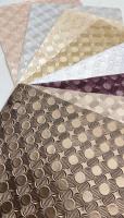 China Sunrise PVC Artificial Leather Microfiber Fabric Knitted Backing Waterproof Synthetic Leather for Bags for sale