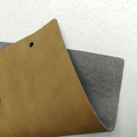 China 1.2mm Double Side Suede Microfiber Synthetic Leather Cost-Effective PU Material for Shoe & Bag Making Embossed Pattern for sale