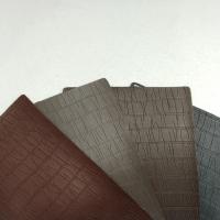China 1.2mm Double Side Suede Microfiber Synthetic Leather Cost-Effective PU Material for Shoe & Bag Making Embossed Pattern for sale