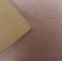 China New Style Fashion Faux Leather Microfiber Synthetic Release Paper Plain Design Leather for Shoes Lining for sale
