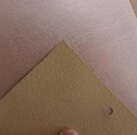 China New Style Fashion Faux Leather Microfiber Synthetic Release Paper Plain Design Leather for Shoes Lining for sale