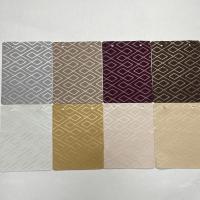China PVC Microfiber Suede Perforated Synthetic Leather Fabric PU Leather for Luggage and Handbags for sale