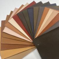 China Free Samples Faux PU Leather Fabric Synthetic Leather Material for Making Shoes Lining for sale