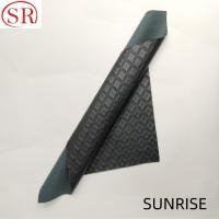 China Fashion Weave Design PU Leather Embossed Simulated Three-Dimensional Woven Product for Bags Sofa & Garment Decorative Use for sale